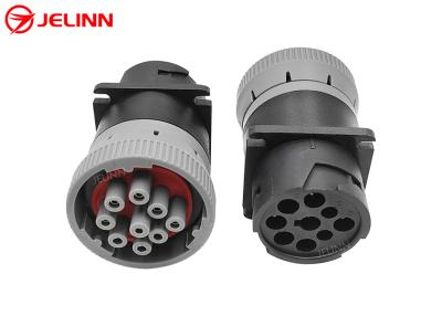 China CAT 9 Pin to Type 1 9pin J1939 Adapter for Caterpillar Excavators for sale