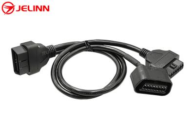 China OBD2 Splitter Y Cable J1962 16 Pin Wire Harness 26AWG for Ford Cars for sale