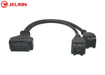 China 12 8pin Jeep Compass OBD Cable 12+8 Pin Bypass Security Gateway SGW Wire Harness for Chrysler Jeep Dodge RAM FCA Alfa Fiat for sale