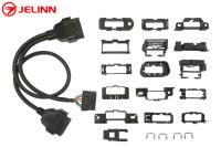 China Universal OBD2 J1962 OBDII OBD 2 Splitter Spliter Y Cable With Multi Mounting Brackets for All Car Makes for sale