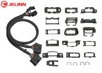 China OBD2 J1962 Y Splitter Cable 12V 24V with Mounting Brackets for All Car Makes for sale