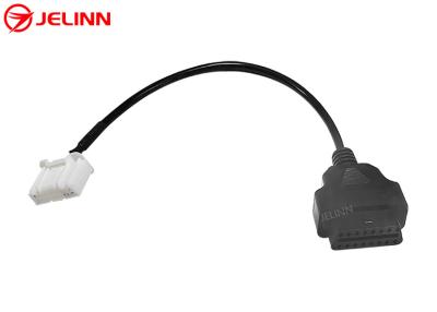 China Tesla 20 Pin Female to OBD2 Female Cable for Model S X 2016-2021 26AWG for sale