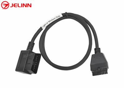 China PT30 ELD Device Cable OBD2 OBDII J1962 Cable for Volvo Mack Trucks 20AWG Pure Copper Custom Length for sale