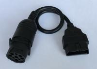 China J1939 Type 1 Deutsch 9 Pin Male to OBD2 16 Pin Male Cable 20AWG for sale