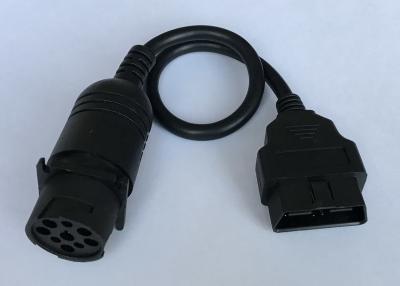 China J1939 Type 1 Deutsch 9 Pin Male to OBD2 16 Pin Male Cable 20AWG for sale