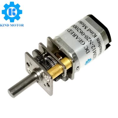 China Micro DC Geared Motor 1 10-1 1000 Gear Ratio 3V-12V Voltage 10-2000 RPM 4 Mounting Holes for sale