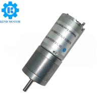 China Brush Micro Gear Motor With Encoder 500 Rpm 25Dx48L Size for sale