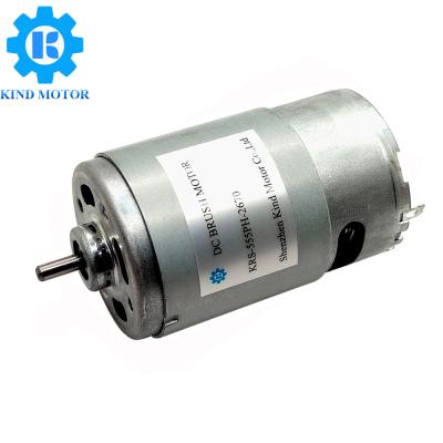 China Multifunction Brushed Dc Electric Motor , 555 12v Dc Motor 100W for sale