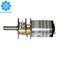 China Micro Jga12-N20 12mm Square Dc Gear Reduction Brushed Motor 3v-6v for sale