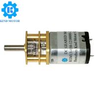 China 13mm Small Gear Motor High Torque , 26g Brushed Dc Motor 12v for sale