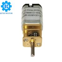 China 12v Gear Reduction Motor Stainless Steel Material 8rpm Speed 0.026kg for sale
