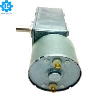 China Gear Reduction Micro Worm Gear Motor 12v CW Rotation With 6mm Shaft for sale