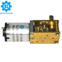 China Small Worm Gear Motor 12v High Torque 10-6000rpm N30 Brushed for sale