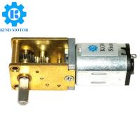 China Small Worm Gear Motor 12v High Torque 10-6000rpm N30 Brushed for sale