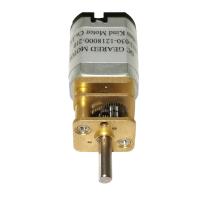 China Micro 6volt N20 DC Gear Motor Carbon Brushed 60rpm Permanent Magnet for sale