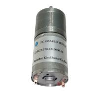 China 25x4mm Central Long Shaft Brushed Gear Motor 5000rpm Dustproof for sale