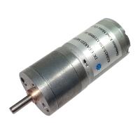 China 25x4mm Central Long Shaft Brushed Gear Motor 5000rpm Dustproof for sale