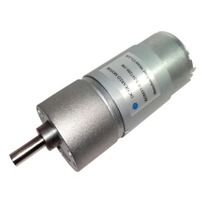 China Eccentric Output 37mm Low Speed Geared Motor 12Kg.cm Stainless steel for sale