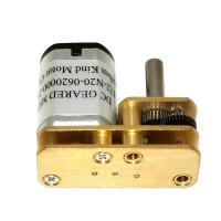 China Micro Parallel Axis Shaft DC Motor 180mNm , 2.2W Right Angle Gear Reducer Motor for sale