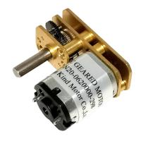 China Micro Parallel Axis Shaft DC Motor 180mNm , 2.2W Right Angle Gear Reducer Motor for sale