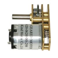 China Micro Parallel Axis Shaft DC Motor 180mNm , 2.2W Right Angle Gear Reducer Motor for sale