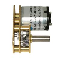 China Micro Parallel Axis Shaft DC Motor 180mNm , 2.2W Right Angle Gear Reducer Motor for sale