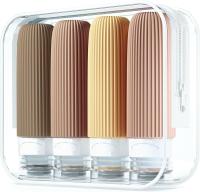 China Refill Toiletry Silicone Travel Size Containers 3oz/90ml TSA Approved for sale