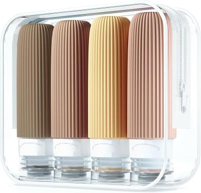 China Refill Toiletry Silicone Travel Size Containers 3oz/90ml TSA Approved for sale