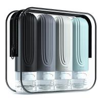 China Reusable Silicone Travel Bottle with Customizable Logo and Lightweight Design for Travel Toiletries for sale