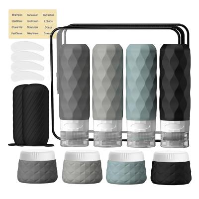 China OEM 16 Pack Refillable Toiletry Travel Bottle Kit for sale
