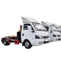 China DONGFENG 4x2 Truck Mounted Garbage Compactor Wth 3 Tons Garbage Boxes for sale