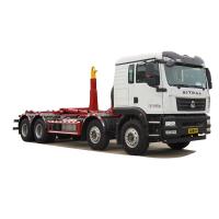 China 8x4 Sinotruk Hook Arm Lifting Garbage Collection Truck 25Ton Waste Collection Truck for sale
