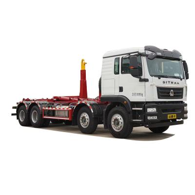 China 8x4 Sinotruk Hook Arm Lifting Garbage Collection Truck 25Ton Waste Collection Truck for sale