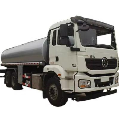 China Shacman Delong Liquid Supply Tank Truck Euro 6 Emission Standard 80km/H for sale