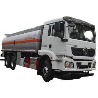 China Shackman Delong 19900L Fuel Transport Trucks , WEICHAI Engine Oil Tanker Truck for sale