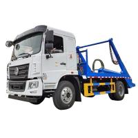 China Cheapest  Price 4x2  10CBM 15 CBM Dongfeng Garbage Truck  Swing Arm Garbage Truck for sale
