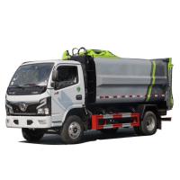 China Customized New Brand Cheapest  Price 4x2  7CBM 9 CBM  Dongfeng Compactor Garbage Truck  With Side-mounted Bucket for sale