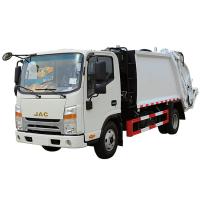 China Cheaper Price JAC Compression Waste Truck Rear Loading Refuse Collector Truck 5000 Liters for Sales for sale