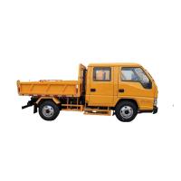 China JAC Shunda 122 Horsepower 4X2 2.19m Double Row Dump Truck for sale