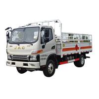 China Jac 4x2 5 Tons Load LPG Tanker Truck Gas Cylinder Transport Truck Euro III 6 Wheels for sale