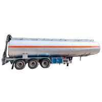 China Customized 3 Axles 45000 Liters Fuel Tanker Trailer for Diesel Gasoline Oil Delivery for sale