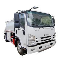 China Made in China Factory Qingling Left Hand Drive Oil Fuel Bowser Mobile Fuel Tanker Truck 6000l for sale