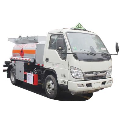 China Forland Mini Truck diesel 2000l 1500L Capacity Fuel Tanker Truck With Dispenser for sale