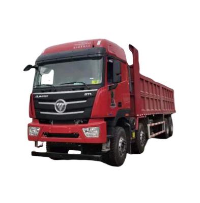 China Foton Auman GTL 9 Series Heavy Truck 580 Horsepower 8X4 8.8m Dump Truck(EU2-6) for Transporting Loading Cargo Goods for sale