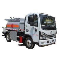 China Mini Dongfeng 4x2 5CBM Tanker Truck Small Size Mobile Aviation Fuel Bowser for sale