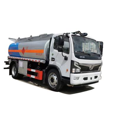 China DFAC Diesel 4x2 Fuel Tank Truck 6 Wheels 10000 Liters Capacity Oil Tank Trucks for sale