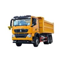 China SINOTRUK HOWO TX 400 Horsepower 6X4 6.3 m Dump Truck Gear Dump Truck(EU2-6) for Transporting Loading Cargo Goods for sale