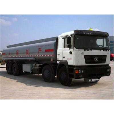 China SHACMAN 8X4 Fuel Tank Truck 35000-40000 Liters Diesel Tanker Truck LHD Driving Type for sale