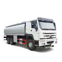 China HOWO 6x4 18000 Liters Fuel Tank Truck EUROⅡ Emission Diesel Fuel Type for sale