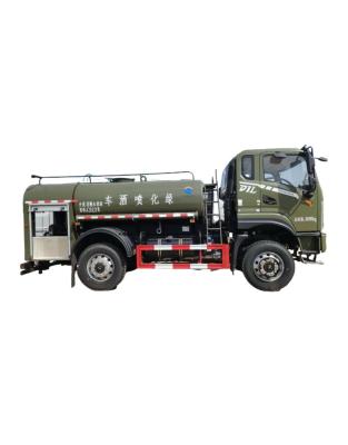 China DongFeng 4.5CBM Garden Greening Water Tank Truck DFAC 4X4 Truck Water Sprayer for sale